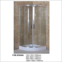 China Tempered Glass Bathroom Shower Enclosures Modern Designs With Sliding Door for sale