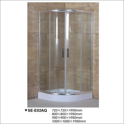 China Tempered Glass Bathroom Shower Enclosures Modern Designs With Sliding Door for sale