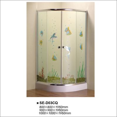 China Sliding Glass Door Shower Enclosure For Home / Hotel / Office / Vila Using for sale