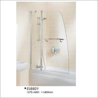 China Modern Clear Glass Bath Screen , Bathtub Shower Screen With Pivot Door for sale