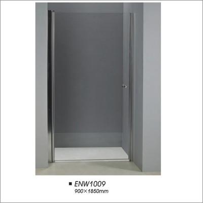 China Tempered Glass Framed Pivot Shower Door , Custom Glass Shower Screens for sale