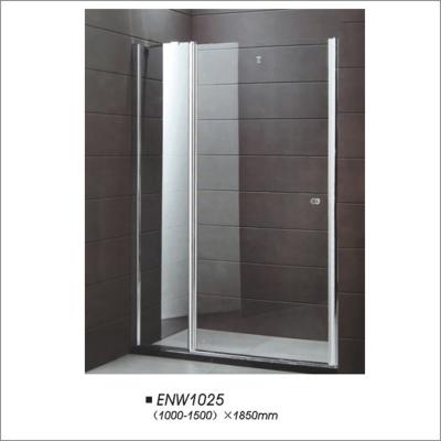 China Silver Frame Shower Enclosure Pivot Door for sale