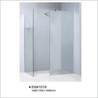 China Two Sides Frameless Walk in Shower Screen / Clear Glass Shower Doors for sale