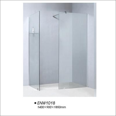 China Two Sides Frameless Walk in Shower Screen / Clear Glass Shower Doors for sale