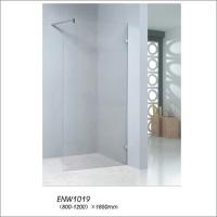 China Walk in Door Ground Glass Shower Elclosure 800*1200mm For Apartment for sale