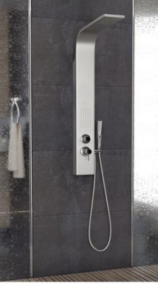 China Stainless Steel Waterfall Shower Panel / Massage Shower Column Seamless Connection for sale