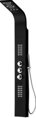 China Multifunctional Stainless Steel Shower Panel with Thermostatic Mixer CE Compliant for sale