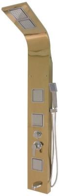 China SS304 Body Decorative Shower Panels Four Functions With Double Rain Shower for sale