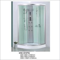 China Professional Bathroom Shower Enclosures Multi functional with Glass Sliding Door for sale