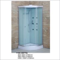 China Convenient Steam Shower Cabin 5mm Acid Glass Type With Aluminum Frame for sale
