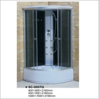 China Chrom Profile Complete Shower Room Cabin with Six Jets / Nozzles ISO9001 for sale