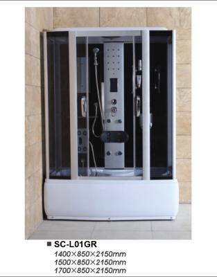 China High Tray Luxury FM Radio Steam Shower Cabin for sale