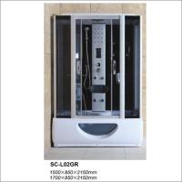 China Luxury Steam Sauna Shower Cabinet with Foot Massage Computer Controlled for sale