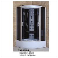 China Massage Steam Sauna Glass Bathroom Shower Stalls , Multi Functional Shower Units for sale