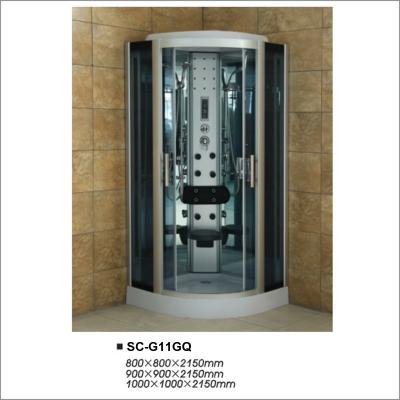 China Free Standing Luxury Shower Cubicles Corner Shower Cabinets With Foot Massage for sale