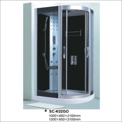 China Bathroom Corner Luxury Tempered Glass Hydromassge Box Shower Cubicle for sale