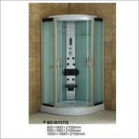 China Tempered Glass Steam Shower Room / Enclosed Showers Units with Computer Panel for sale