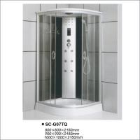 China Bathroom Complete Glass Shower Room Cabin With Sliding Door 900*900*2150mm for sale