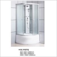 China Bathroom Glass Steam Massage Shower Cabin for sale