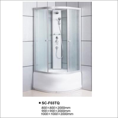 China Bathroom Glass Steam Massage Shower Cabin for sale