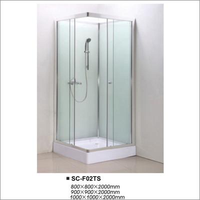 China 6mm / 8mm Square Steam Shower Cabin 900*900*2000mm For Star Rated Hotels for sale