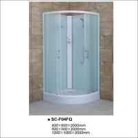 China Fabric Glass Quadrant Shower Enclosures , Sliding Door Shower Room 900*900*2000mm for sale