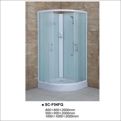 China Fabric Glass Quadrant Shower Enclosures , Sliding Door Shower Room 900*900*2000mm for sale