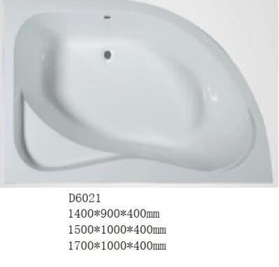 China Corner Shape Drop-in Bathtub Multi Size Available CE ISO9001 Certification for sale