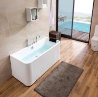 China Modern Design Freestanding Acrylic Bathtub / Stand Alone Jacuzzi Bathtub for sale