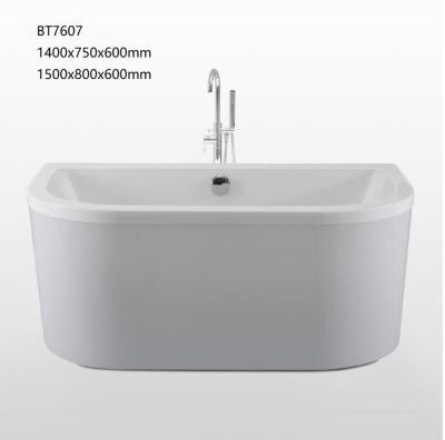 China Professional Indoor Freestanding Acrylic Tub , Freestanding Rectangular Bathtub for sale