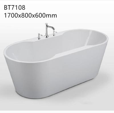 China Sanitary Ware Indoor Jacuzzi Freestanding Bathtub Stand Slone Bath Tubs for sale