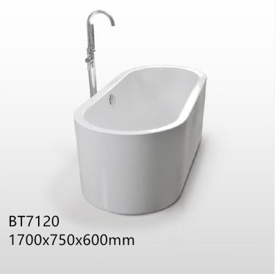China Fantastic Ellipse Freestanding Jacuzzi Bathtub For Hotel Bathroom Shower for sale