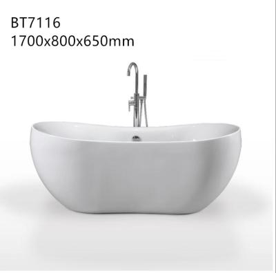 China Luxurious Popular Freestanding Jacuzzi Bathtub Acrylic For Household And Hotel for sale