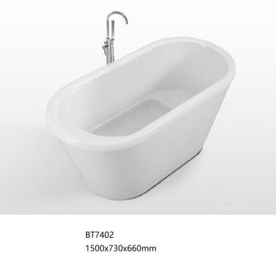 China Sanitary Ware Frestanding Jacuzzi Acrylic Bathtub with Competitive Price (BT7402) for sale