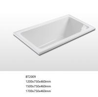 China Fashion Drop-in Bathtub For Villa House Bathroom ，Acrylic Inbuilt Bathtub for sale