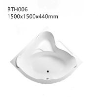 China Comfortable Bathroom Modern Built-In Bathtub Acrylic Material Customized Design for sale