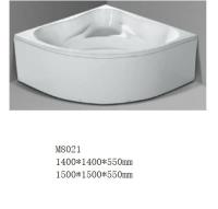 China Indoor Freestanding Jacuzzi Bathtub , Corner Soaking Tubs For Small Bathrooms for sale
