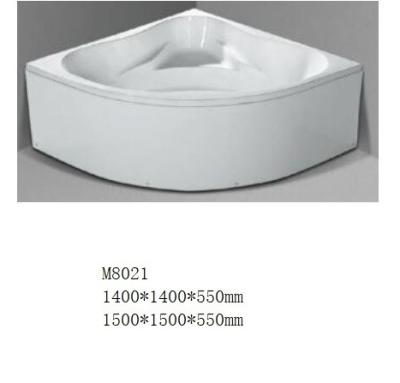 China Indoor Freestanding Jacuzzi Bathtub , Corner Soaking Tubs For Small Bathrooms for sale