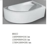 China Corner Acrylic Freestanding Bathtub Stand Alone Tub For Adults for sale