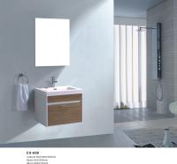 China Wall Mounted Bathroom Vanity / PVC Bathroom Vanity Units 600*460*520mm for sale
