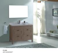 China Modern PVC Floor Mounted Bathroom Cabinets 1000*550*900mm with Four Drawers for sale