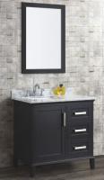 China Stand Alone Bathroom Cabinet Solid Wood 36′′X22′′X34′′  Freestanding Bath Vanity for sale