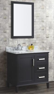 China Stand Alone Bathroom Cabinet Solid Wood 36′′X22′′X34′′  Freestanding Bath Vanity for sale