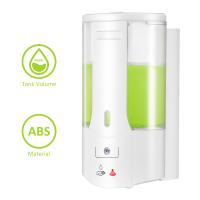China Wall Mounted Automatic Hand Sanitizer Dispenser Infrared Induction 400mL for sale