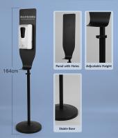 China Portable 1000ml Touch Free Hand Sanitizer Liquid Soap Dispenser Free Standing for sale
