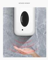China 1000 Ml Hands Free Wall-Mounted Refillable Automatic Hand Gel Liquid Dispenser for sale