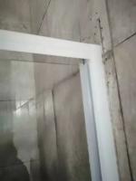 China White Painted Profile Pivot Door Shower Enclosures 90X190cm for sale