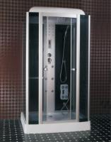China Tempered Glass ABS Sliding Door Shower Room 900*900*2150mm for sale