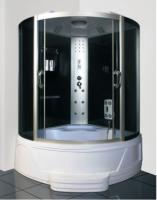 China Tempered Clear Glass Steam Shower Cabin Sliding Open for sale