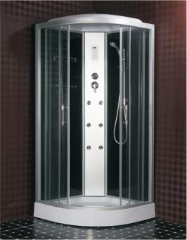China 900*900*2150 Size Curved Single Shower Room Aluminium Alloy for sale